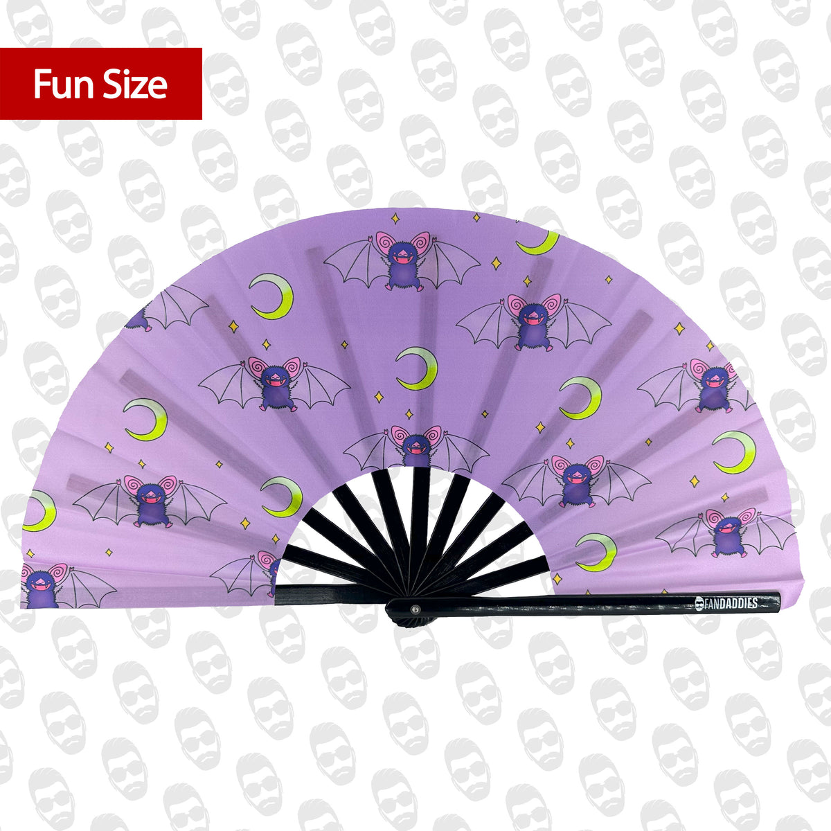 Bats and Moons UV Fan – Fan Daddies