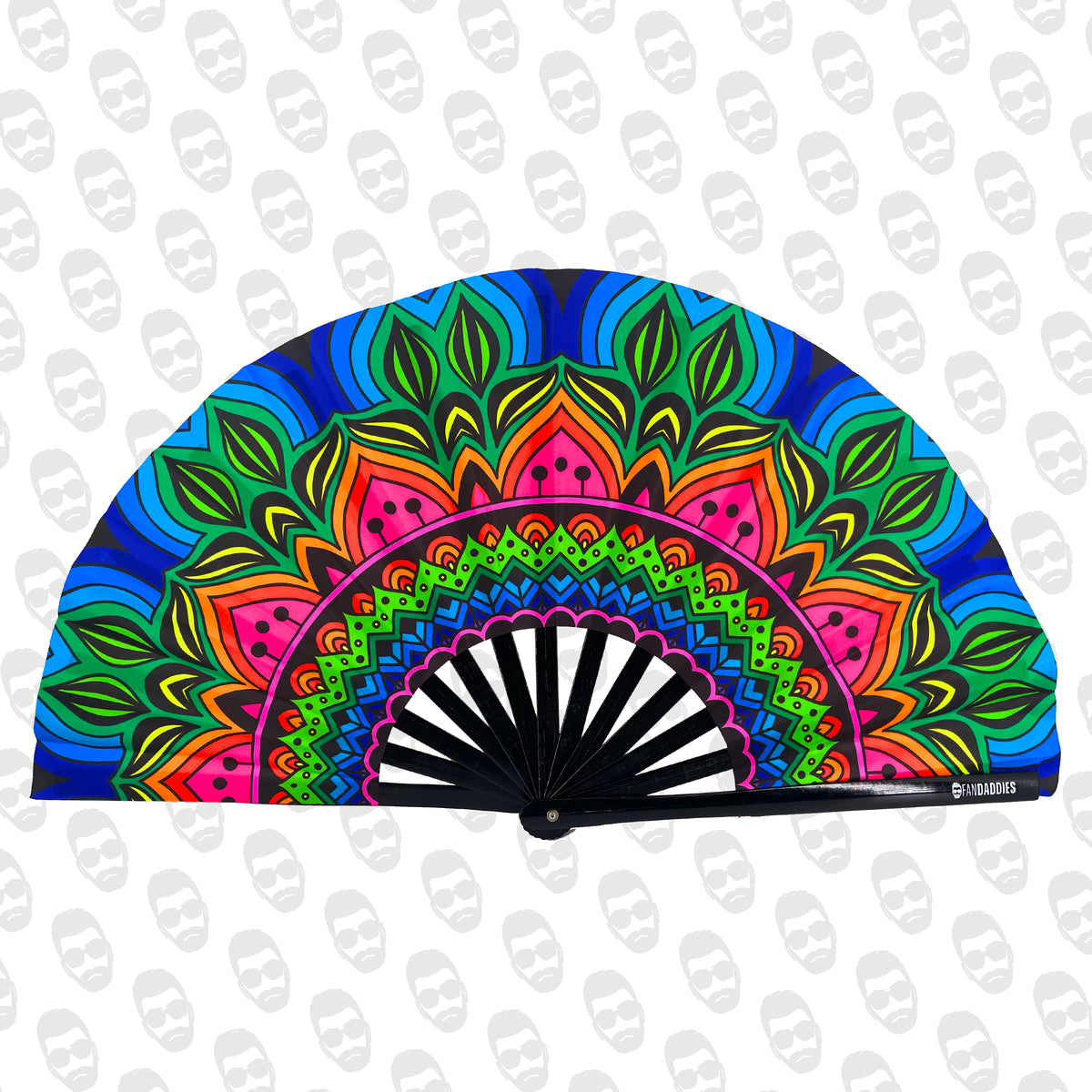 Mandala UV Fan – Fan Daddies